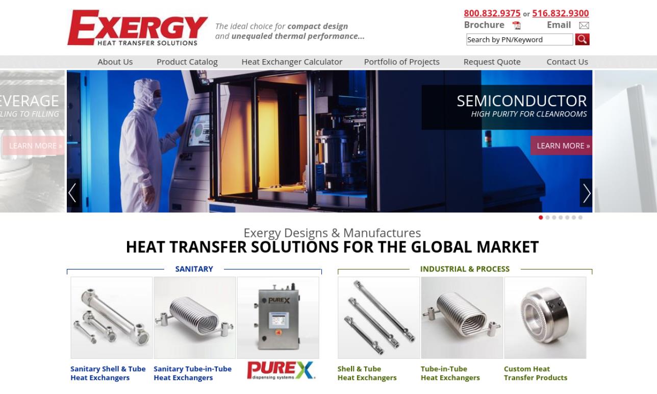 Exergy, LLC | Heat Exchanger Manufacturers
