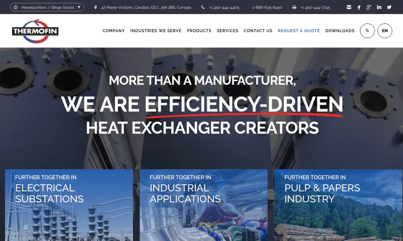 Thermofin | Heat Exchanger Manufacturers