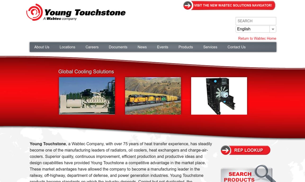 Young Touchstone, A Wabtec Company | Heat Exchanger Manufacturers